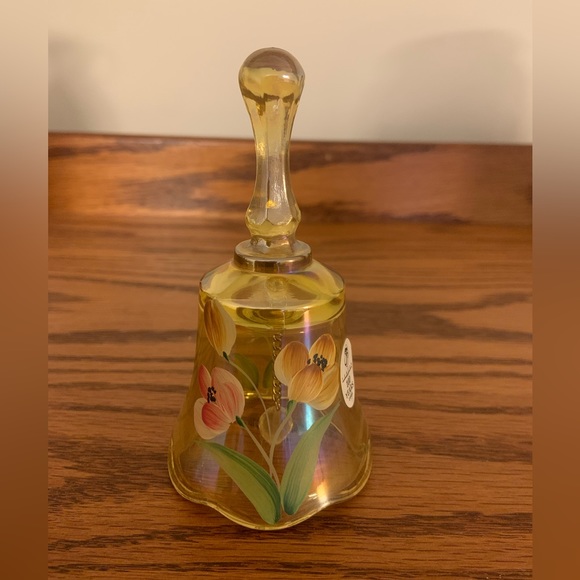 Fenton | Art | Fenton Miniature Marigold Glass Bell 45 | Poshmark